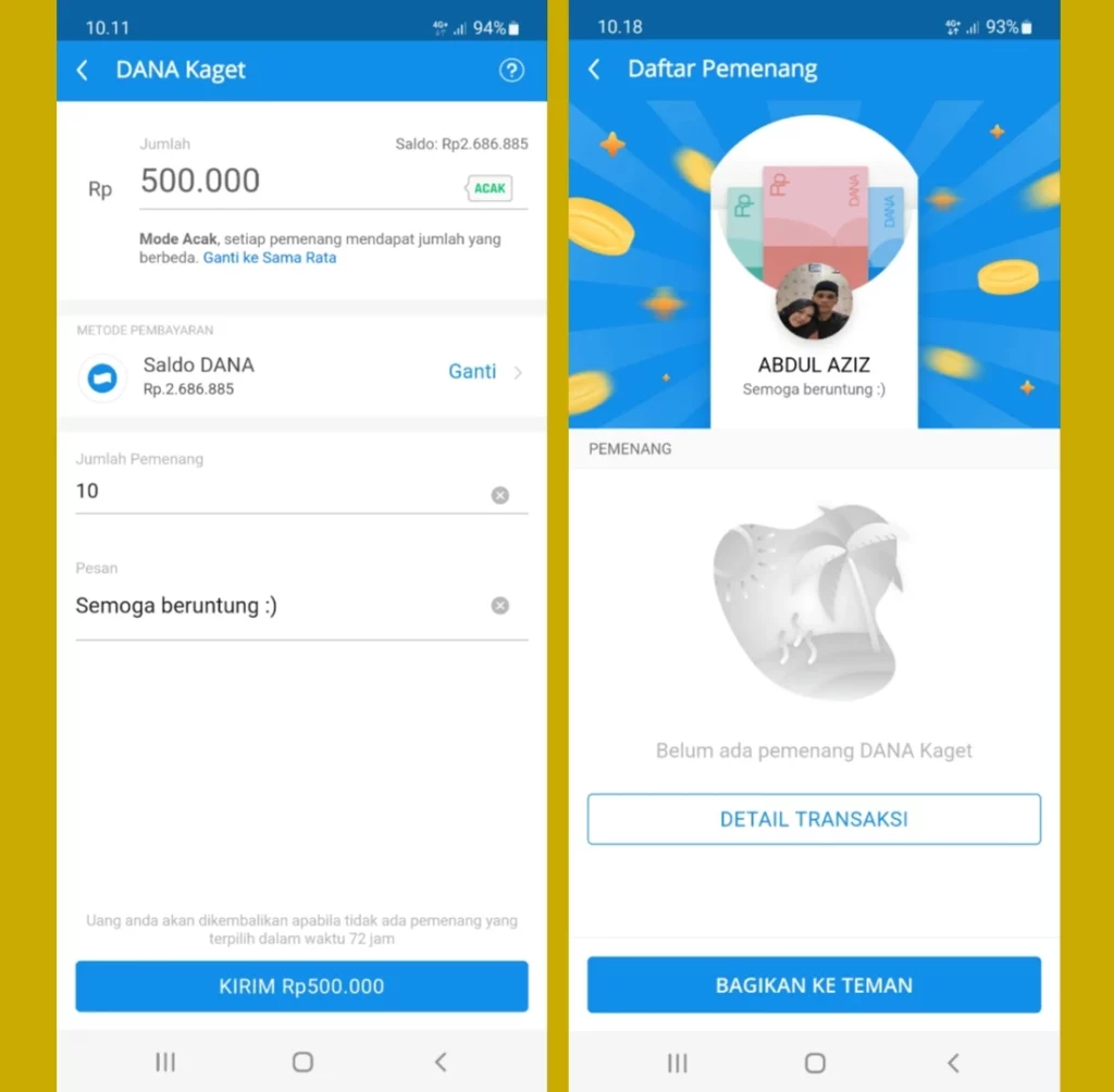 Cara Buat Link DANA KAGET untuk Dibagikan ke Sosial Media - Teknofiles.com